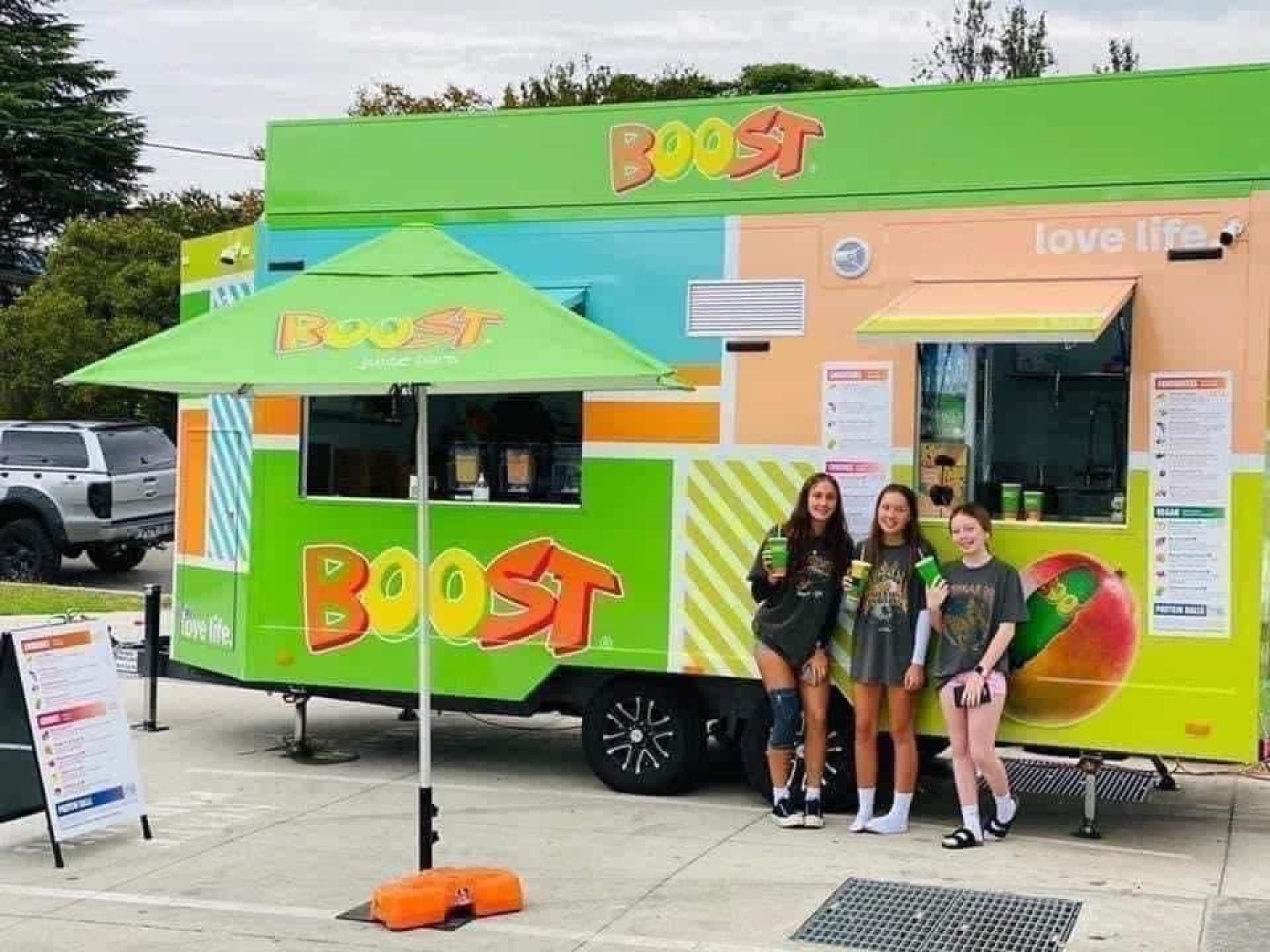 Own Two Mobile Boost Juice Vans - Perfect for Deni Ute Muster Fans! in ...