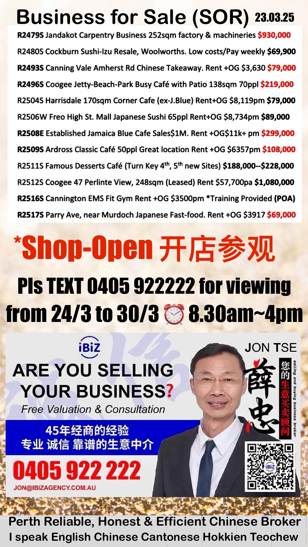 --UNDER OFFER (09/3/25, 3pm)-- Grab this cosy Cafe for $39,000 on ...