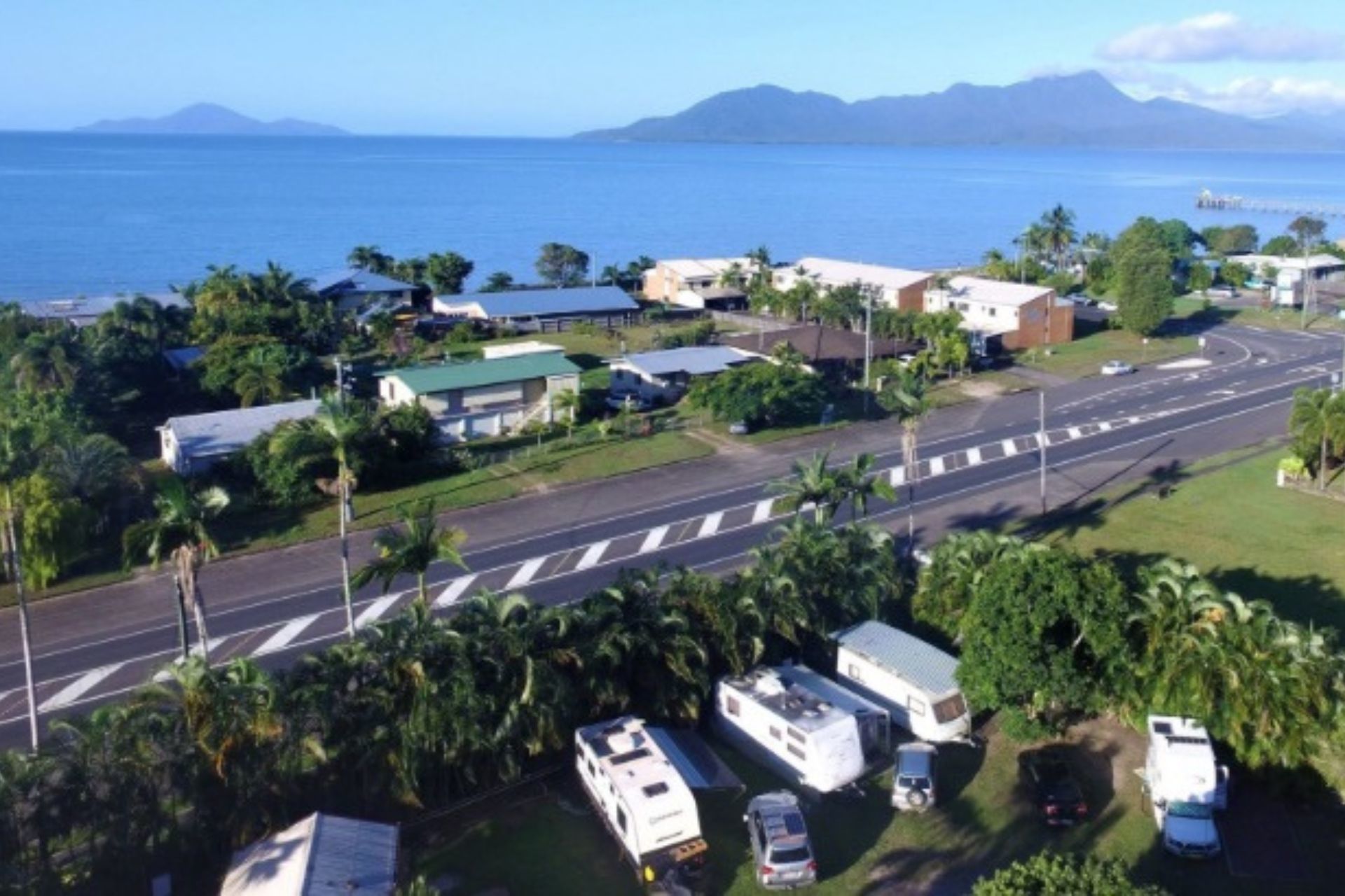 Coastal Caravan Park - island views and is just a short stroll to the ...