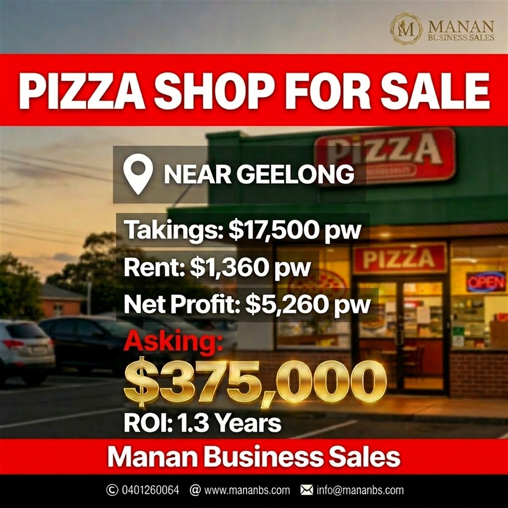 Take A Look About Pizza Store For Sale