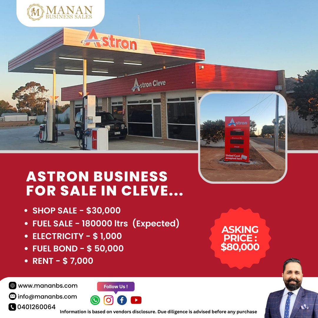 Service Station for sale near Cleve in Cleve SA, 5640 | SEEK Business