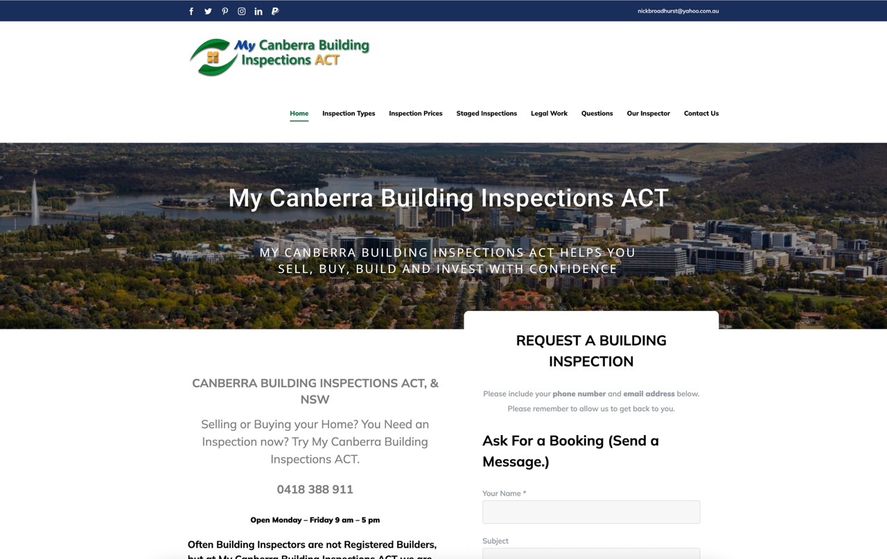 Building Inspection and Lead Generation Business – Canberra, ACT in ...