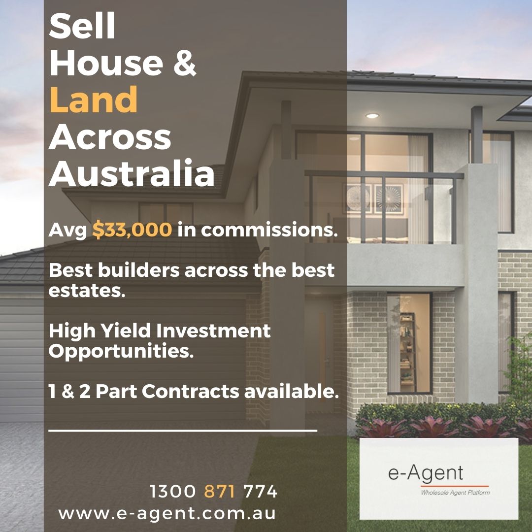 Make $33,000 Per Sale with e-agent Australias Newest Real Estate ...