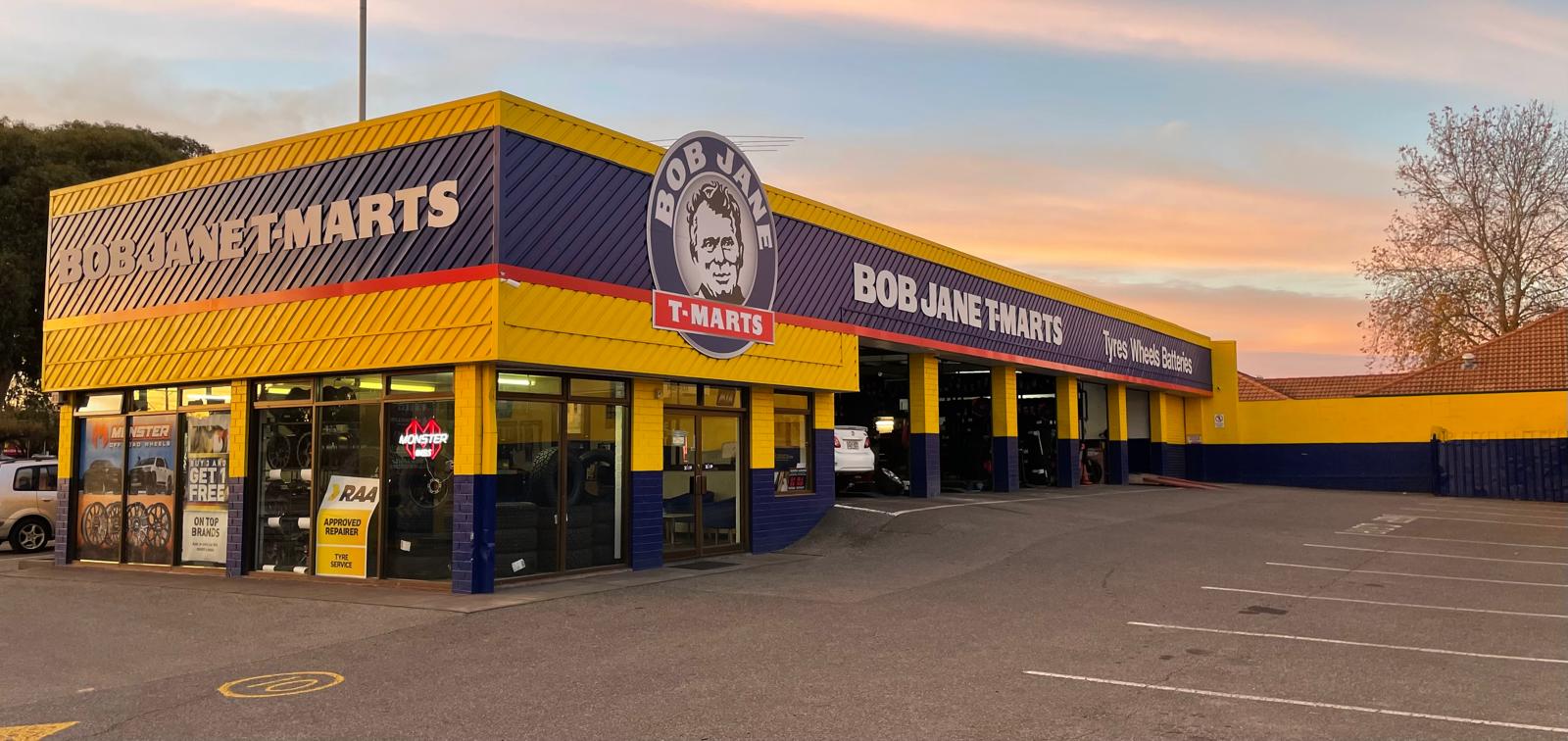 Bob Jane T-Marts Salisbury Franchise Opportunity (Tyres, Wheels & Batteries) in Salisbury SA ...