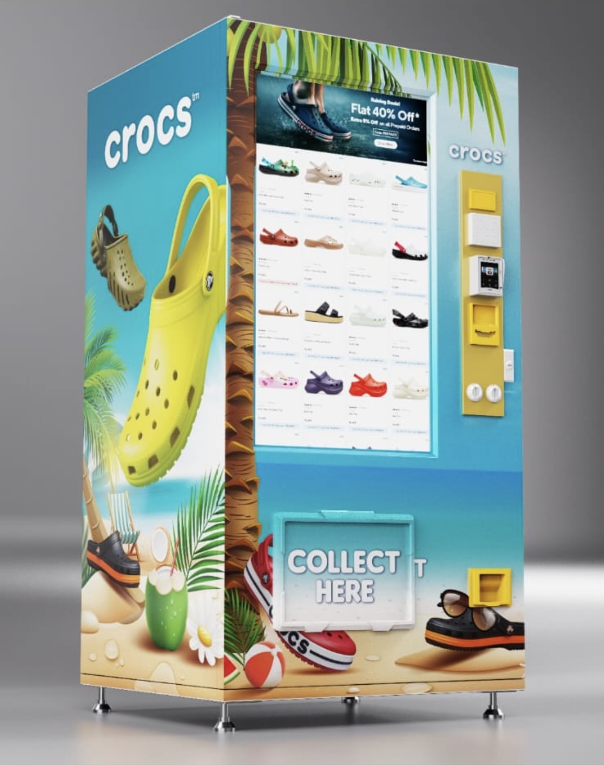 Launch a Smart Side Hustle Crocs & Havaianas Vending in Prime Locations ...