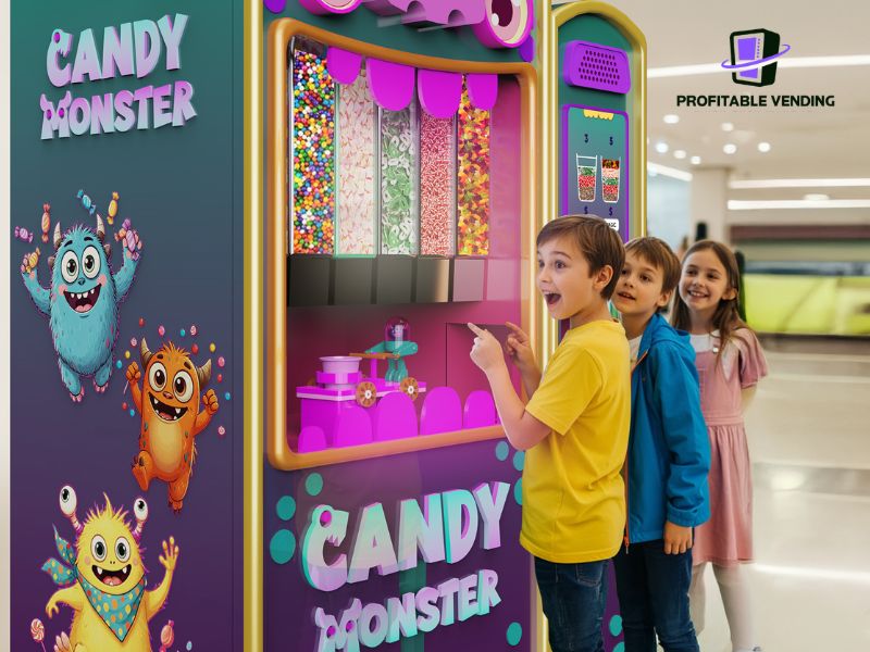 Meet The ICONIC Candy Monster: The World’s Most Entertaining Vending ...