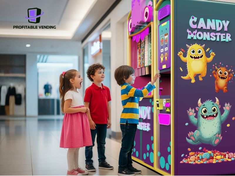 Meet The ICONIC Candy Monster: The World’s Most Entertaining Vending ...